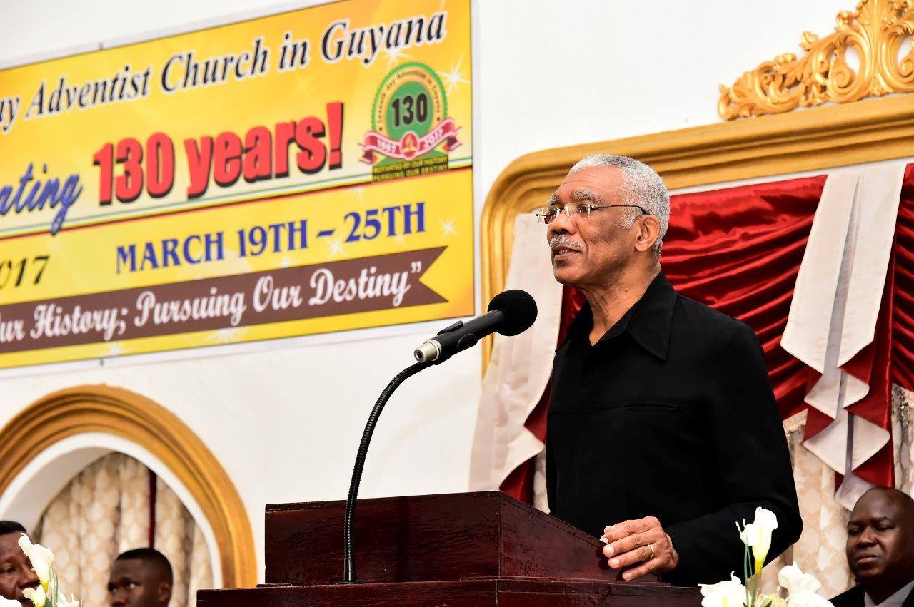 Guyana President Calls Adventists to Strengthen Family Values - Seventh ...