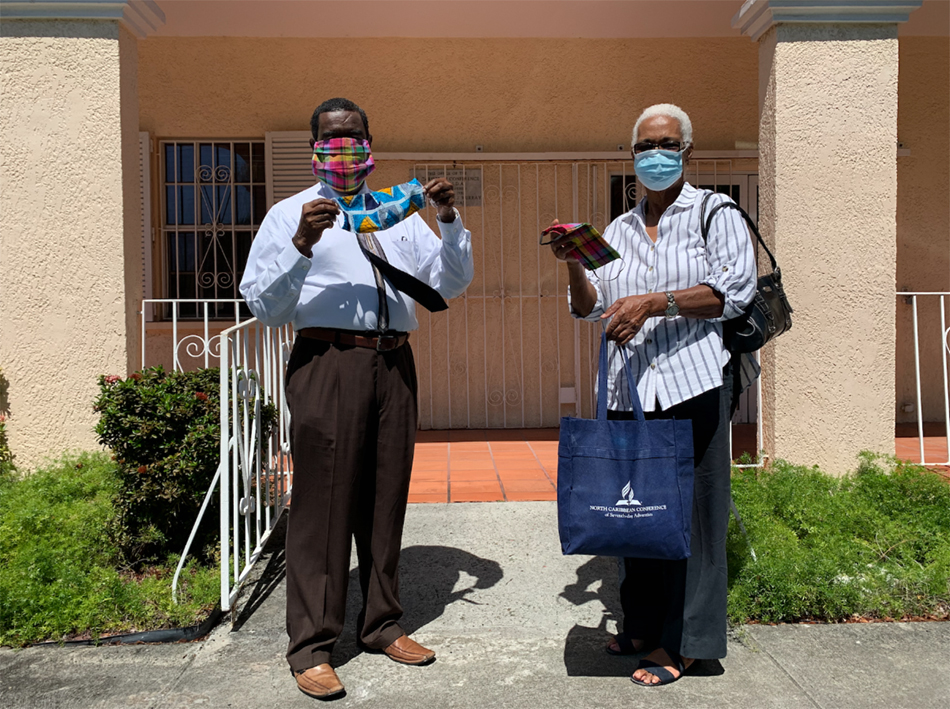 In St. Croix, Adventists Make Face Masks For A Local Resident Center ...