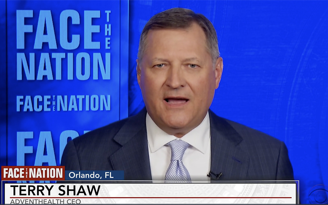 En televisión nacional, el gerente general de AdventHealth analiza la ...