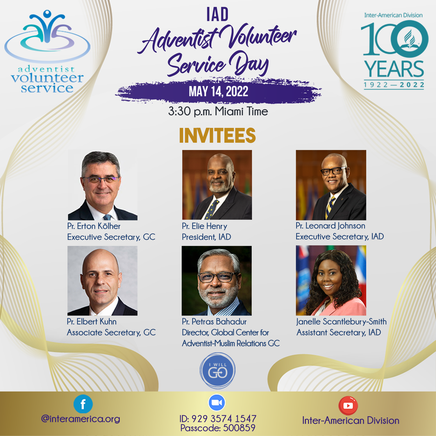 Inter-America To Celebrate Adventist Volunteer Service Day on May 14 ...