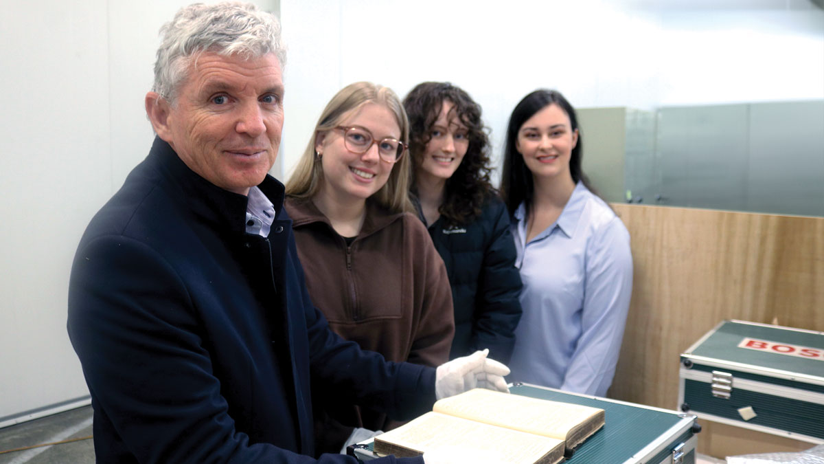 South Pacific Division Receives Gift of Rare Medieval Bibles - Seventh ...