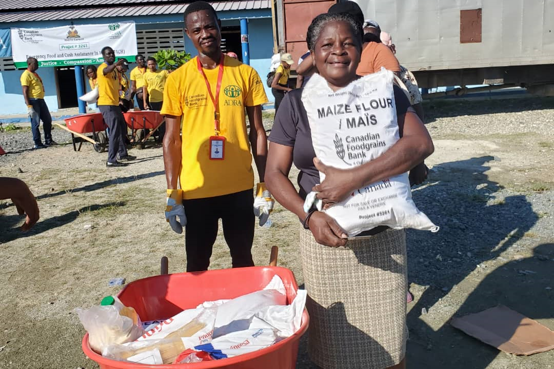 ADRA distribue des kits d’aide alimentaire en Haïti dans un contexte de ...