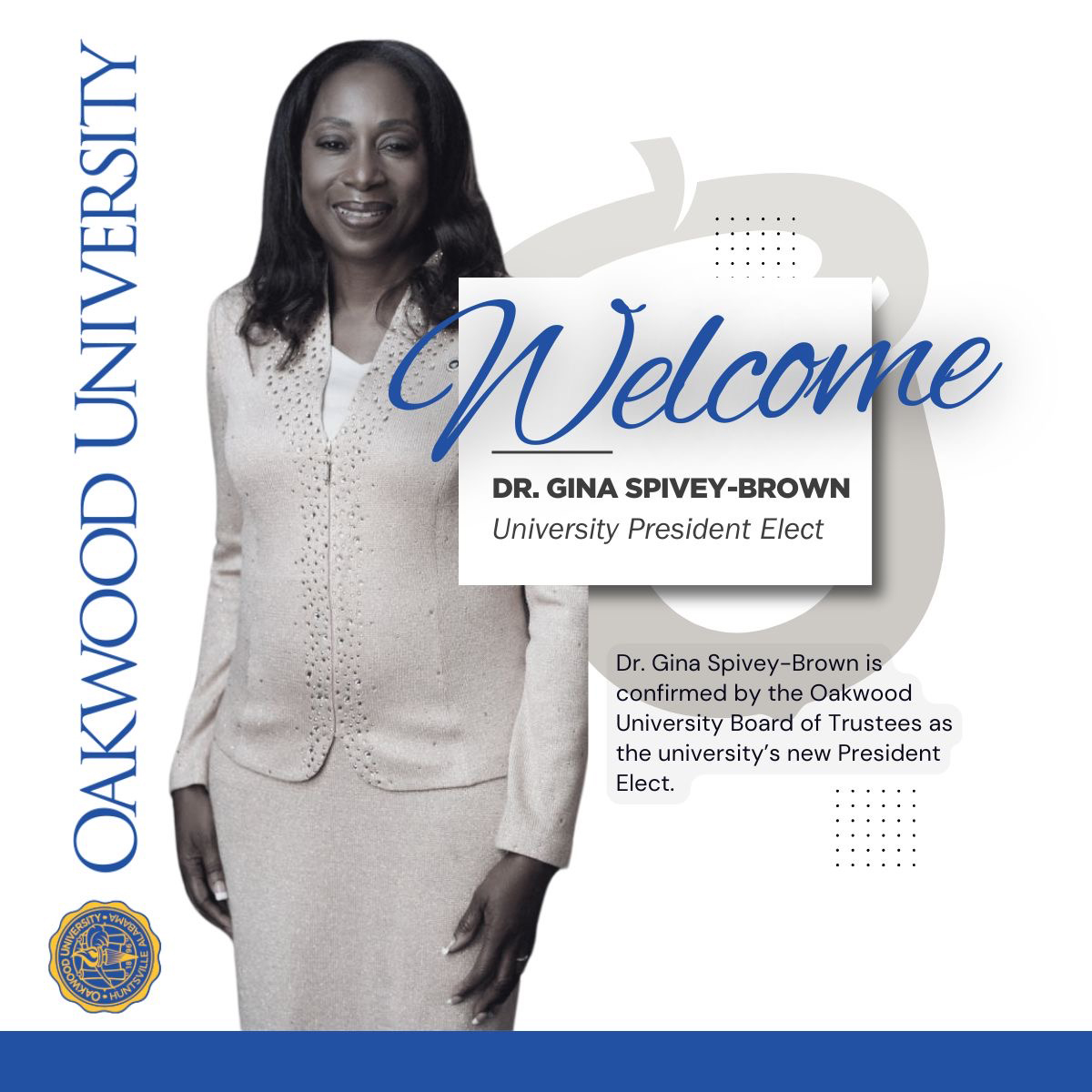 Oakwood University Announces the Selection of Its Twelfth President - Seventh-day Adventist ...