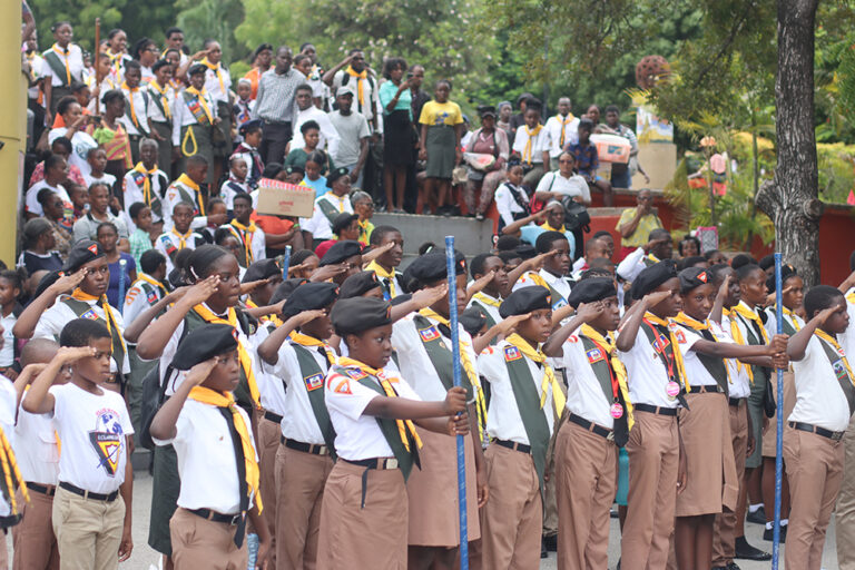Haiti Pathfinders Mark World Pathfinder Day with Street Service ...